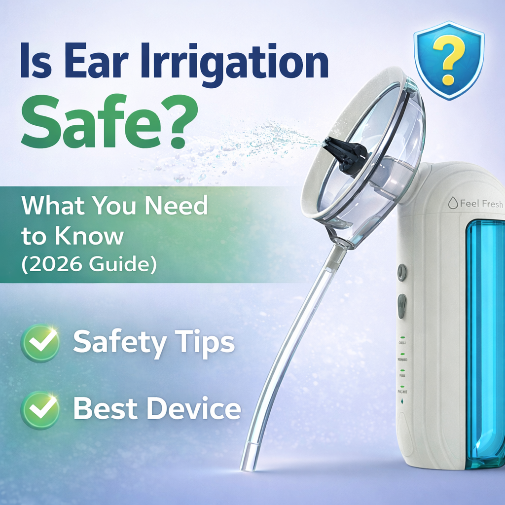 Is Ear Irrigation Safe? Expert Guide (2026) | Feel Fresh